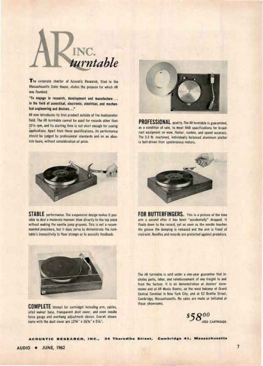 AR | Stereophile.com